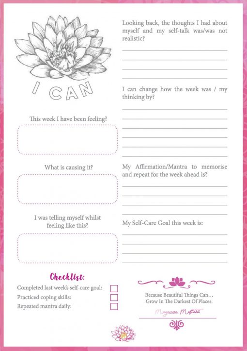 Downloadable ‘I Can’ Suffered but Survived ~ Self-Help Journal ...